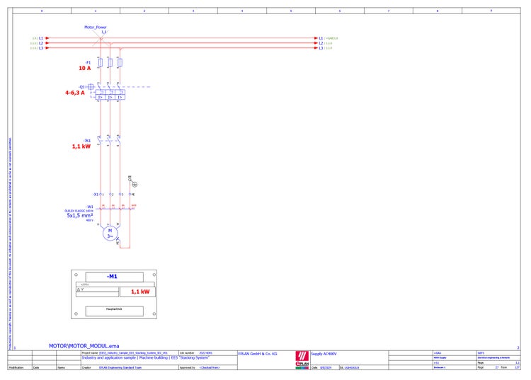 63 Pages of Circuit Diagram in 13 Seconds – you can do that in EPLAN!