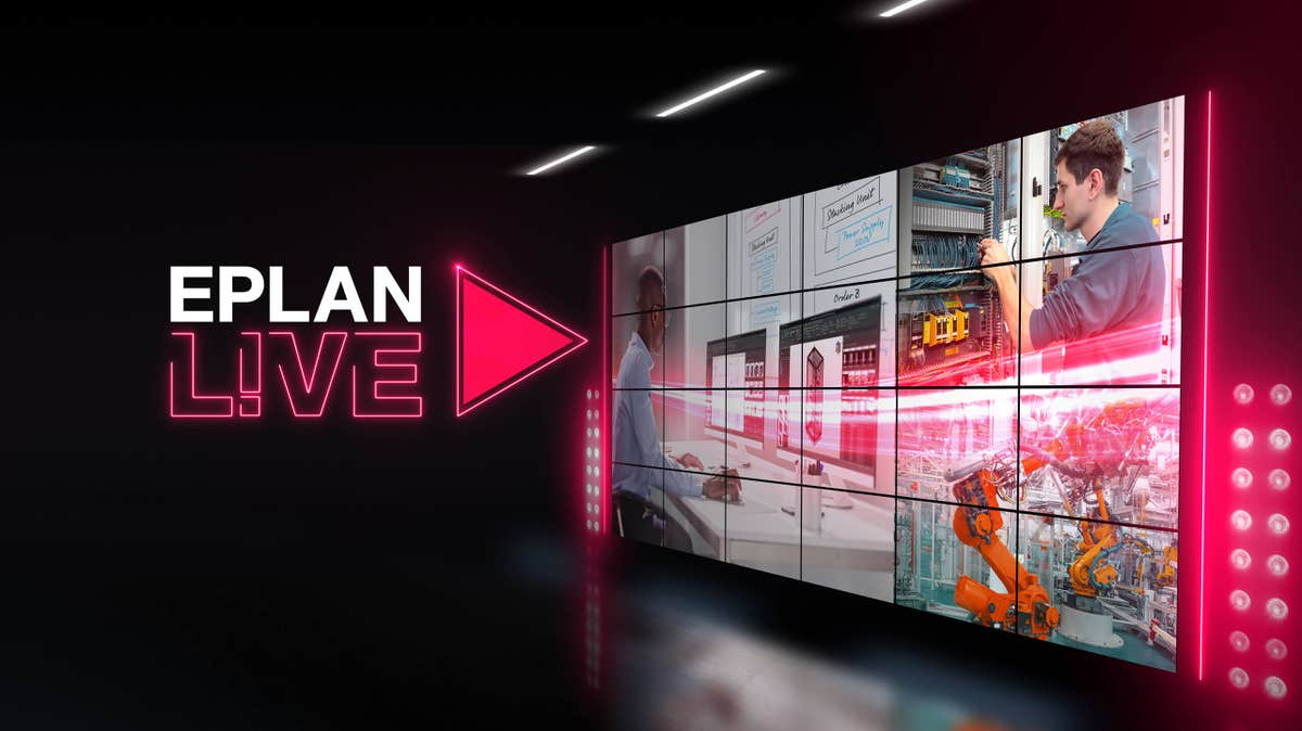 EPLAN L!VE: Key highlights in machine and control cabinet construction