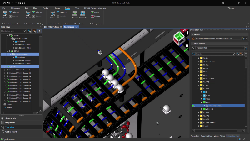 Eplan Cable proD: efficient machine cabling