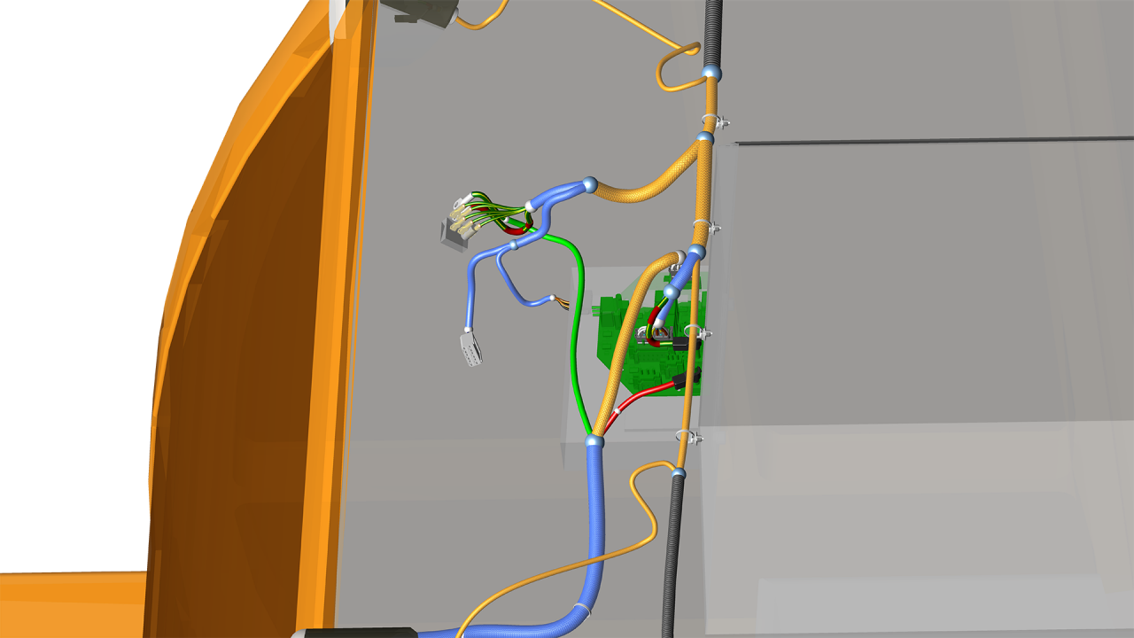 Eplan Harness proD: Cabling in 3D