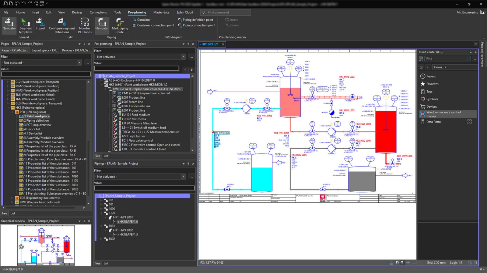 Eplan Preplanning: Digitalized planning – right from the start